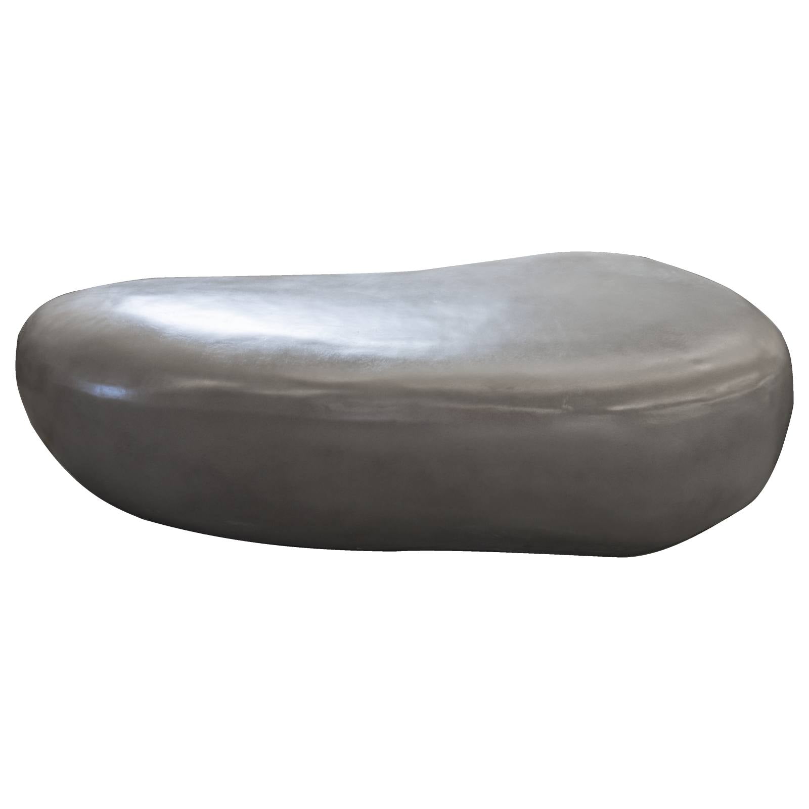 156cm Large Length Concrete Boulder, Dark Grey – Schots Home Emporium