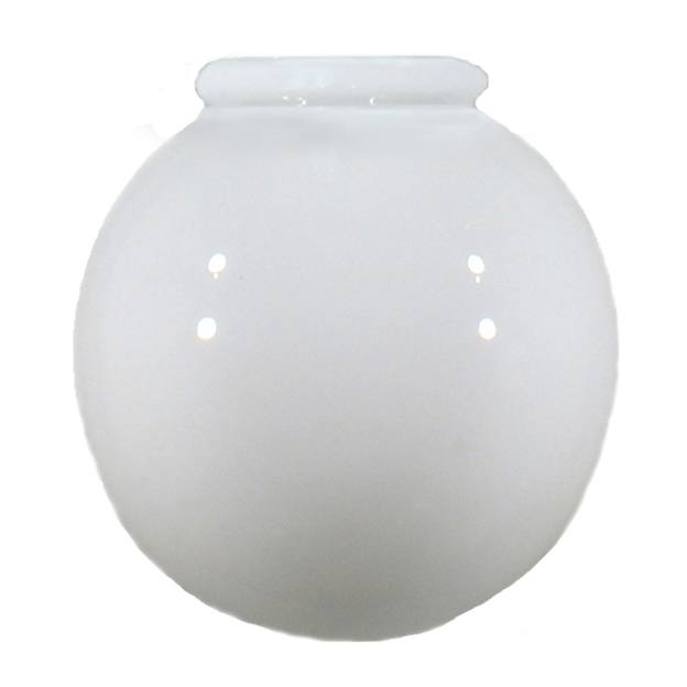 Sphere 6" Glass Shade 3 1/4" Fitter, Opal Gloss – Schots Home Emporium
